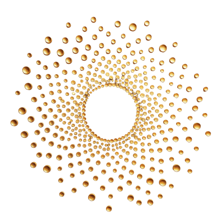 Golden Dot Png Free Download - Rose Png